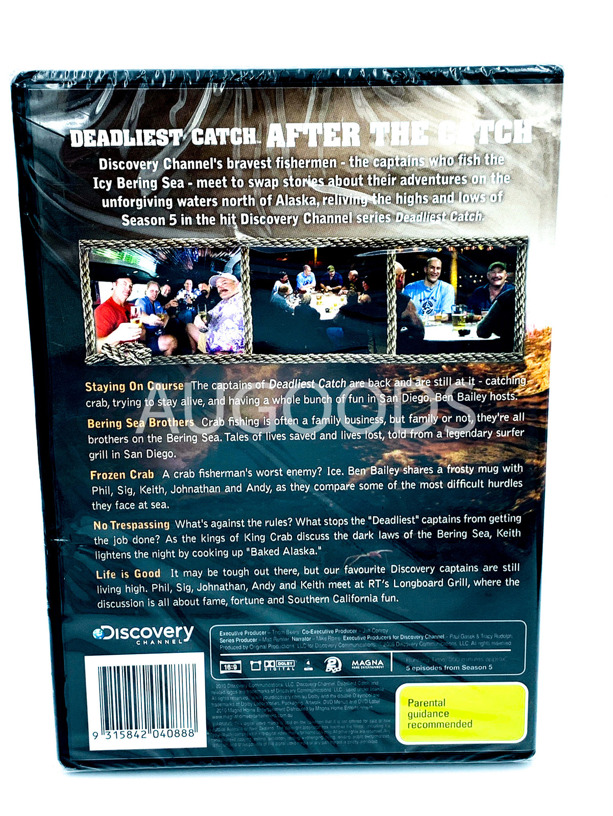 After The Catch Season 5 : Deadliest Catch - DVD Series Rare Aus Stock ...