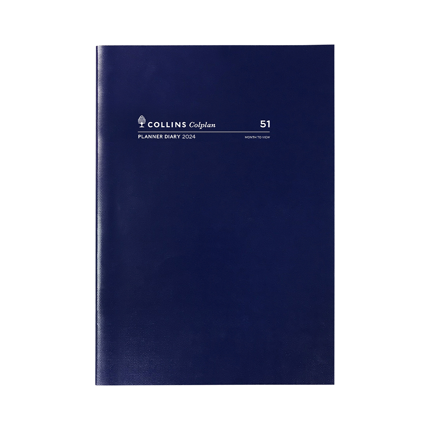 Colplan A4 Monthly Planner FY24 Blue