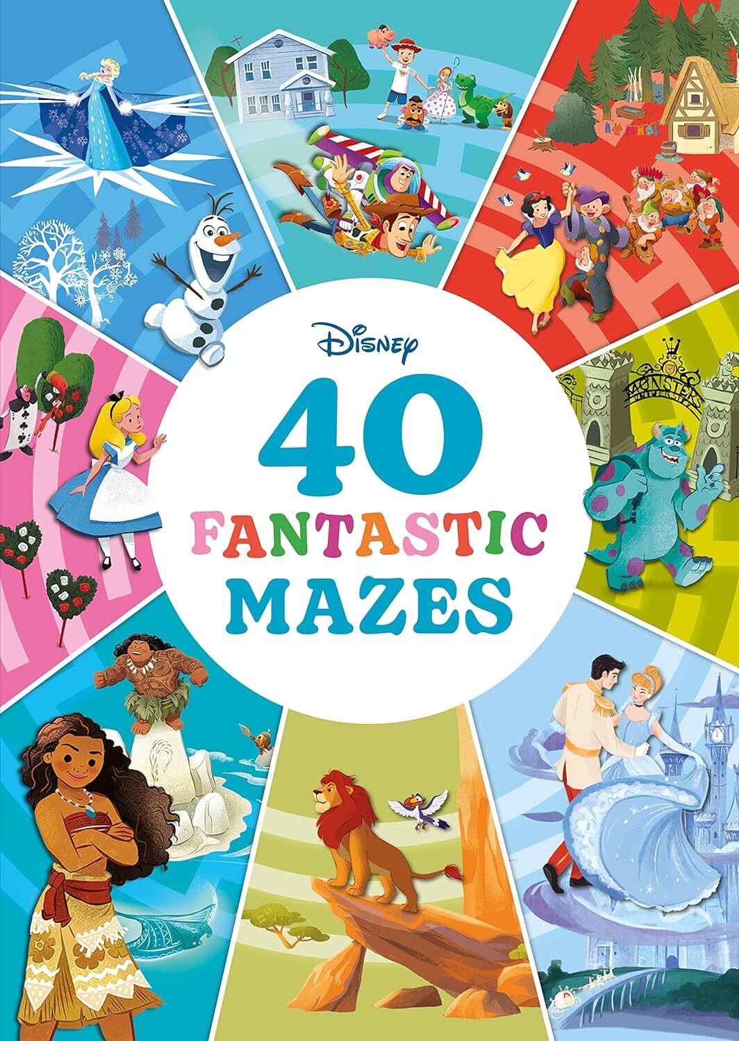 40 Fantastic Mazes (Disney: Deluxe Edition)
